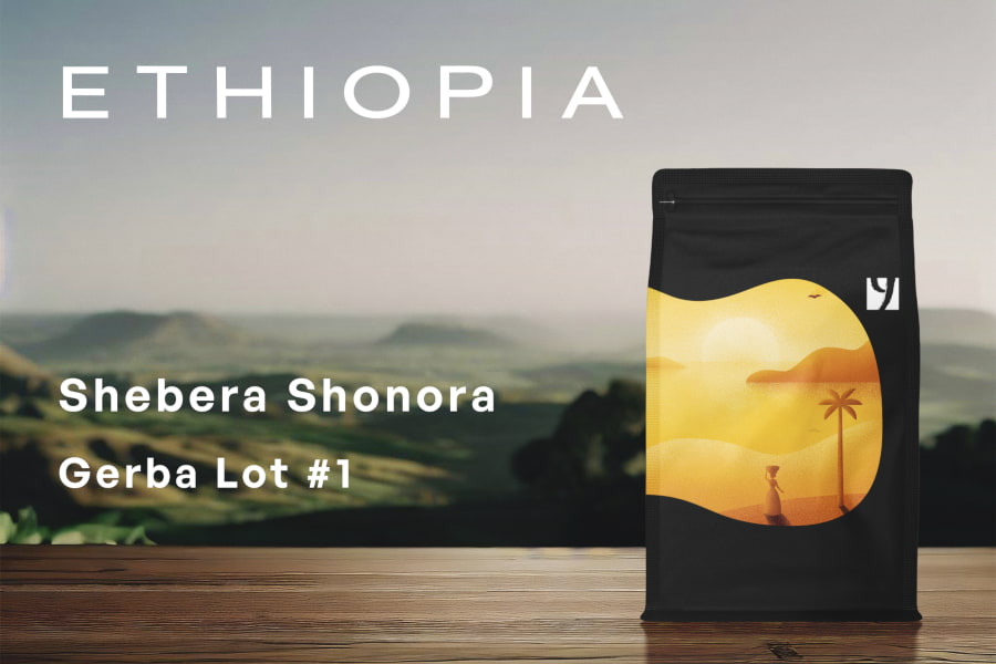 ETHIOPIA Shebera Shonora Gerba Lot #1, Natural, 250g | YUME Coffee Roasters