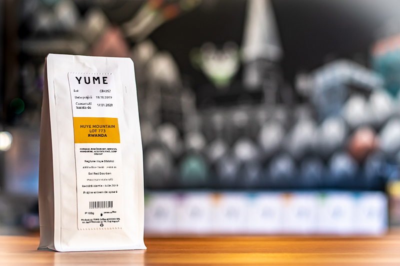 RWANDA Huye Mountain Lot 773, Natural, 125g, prăjire extrem de ușoară ...
